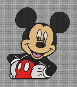 Mickey Mouse Embroidery logo best . - Vectoremb