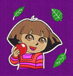 Best Dora The Explorer Embroidery logo. - Vectoremb