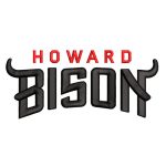 Best Howard Bison 3d puff Embroidery logo. - Vectoremb