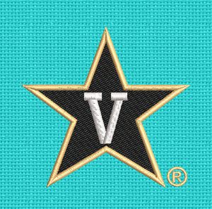 Best Vanderbilt Embroidery logo. - Vectoremb