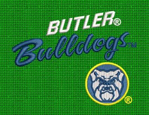 Best Butler Bulldogs Embroidery logo. | Vectoremb