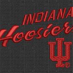 Best Indiana Hoosiers Embroidery logo. - Vectoremb
