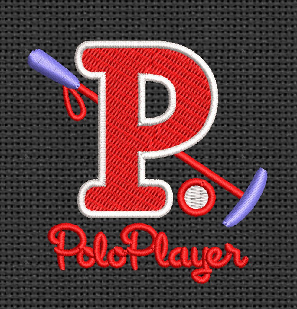 Best Polo Players Embroidery logo. - Vectoremb