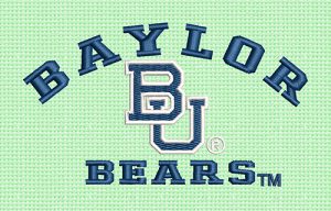 Best Baylor Bears Embroidery logo. - Vectoremb