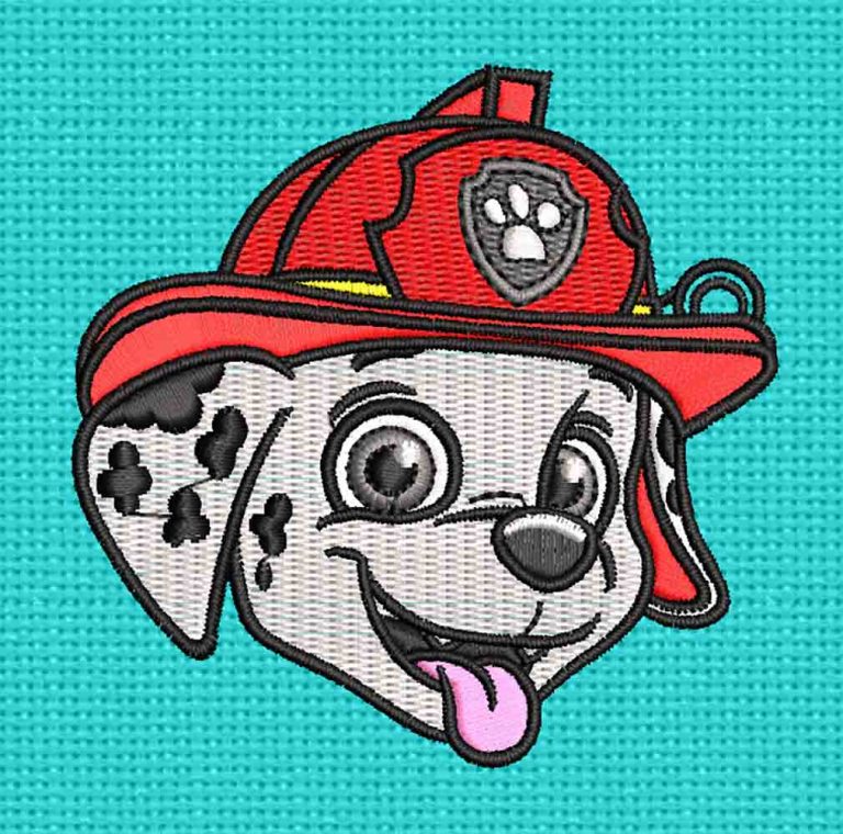 Best Paw Patrol Marshall Embroidery logo. - Vectoremb