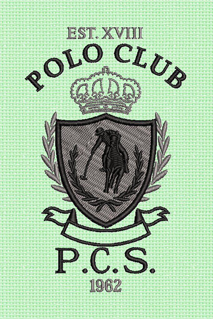 Best Polo Club PCS Embroidery logo. - Vectoremb