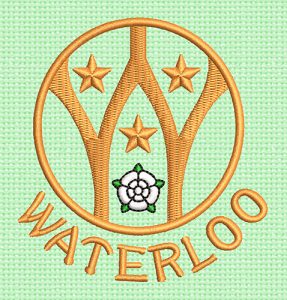 Best Waterloo Embroidery Logo. - Vectoremb