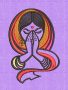 Best Indian Namaste Embroidery logo. - Vectoremb